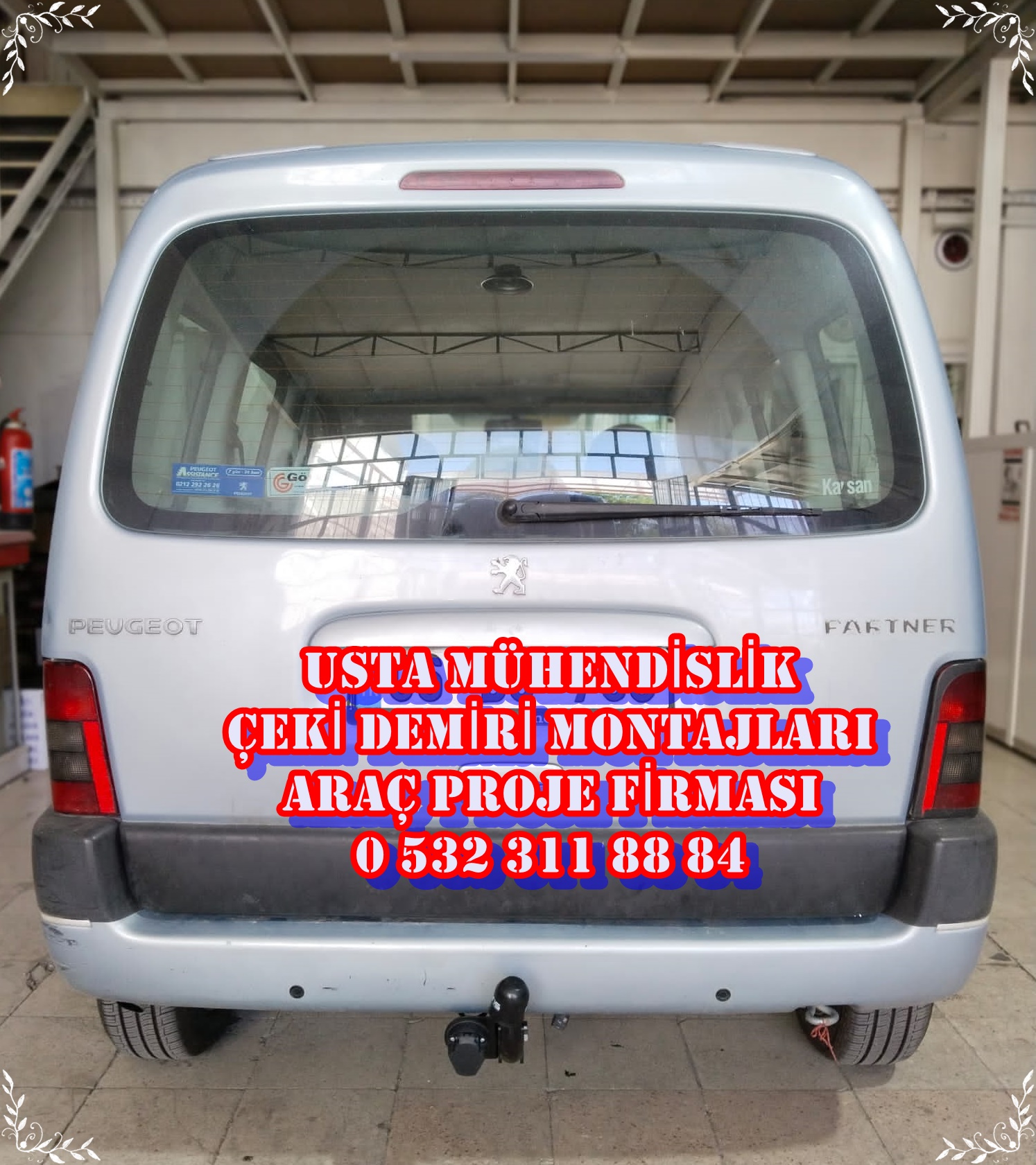 Renault partner çeki demiri montajı fiyatı maliyeti Araç projesi Usta ...